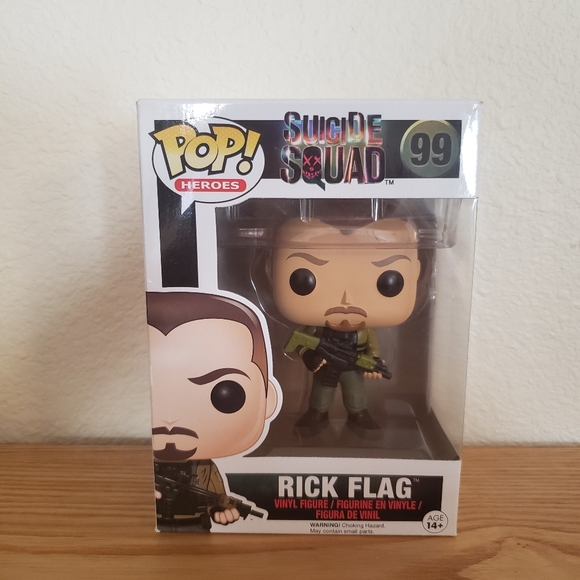 Funko | Toys | Funko Pop Suicide Squad Rick Flag 99 | Poshmark